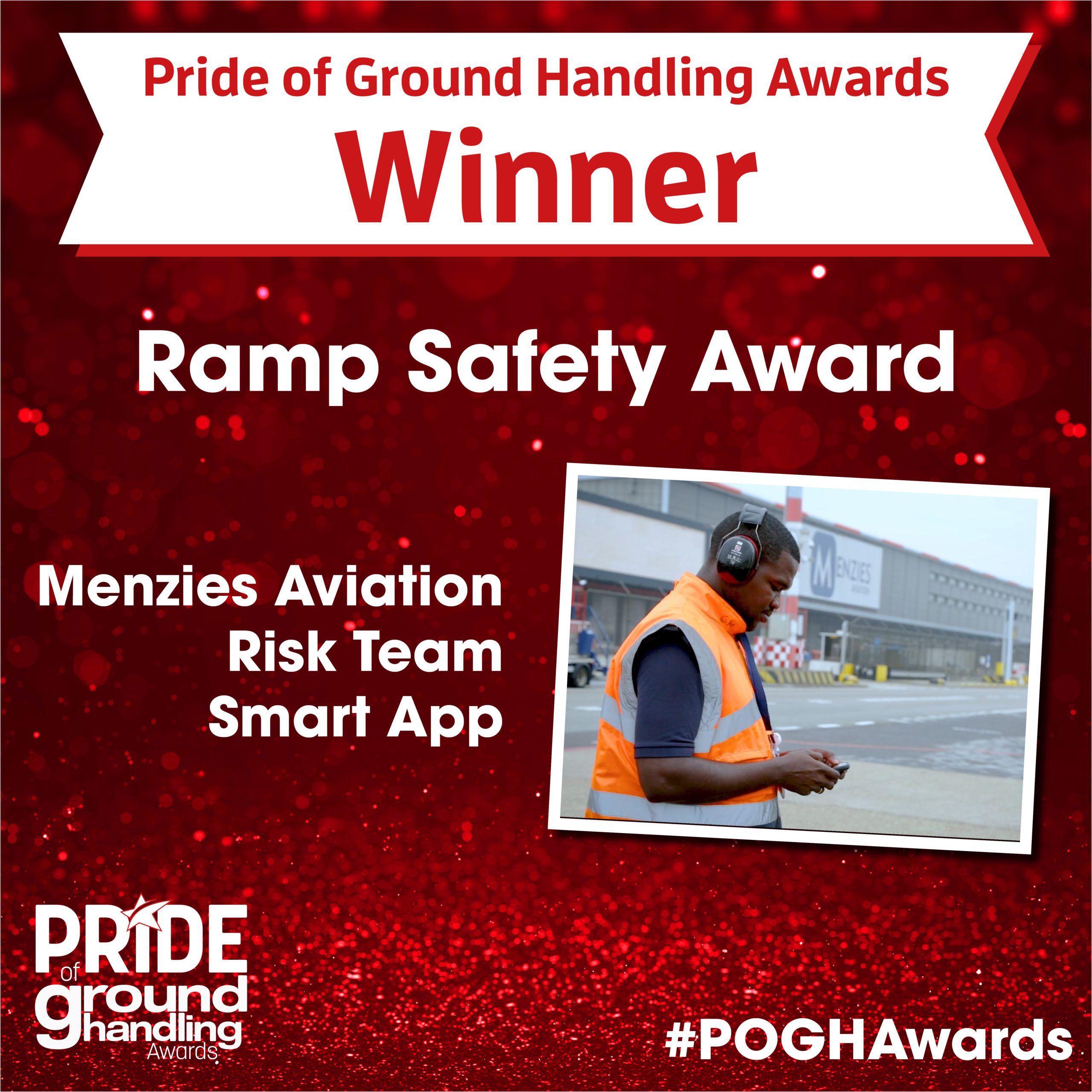 Ramp safety recognition at ground handling industry awards - Menzies